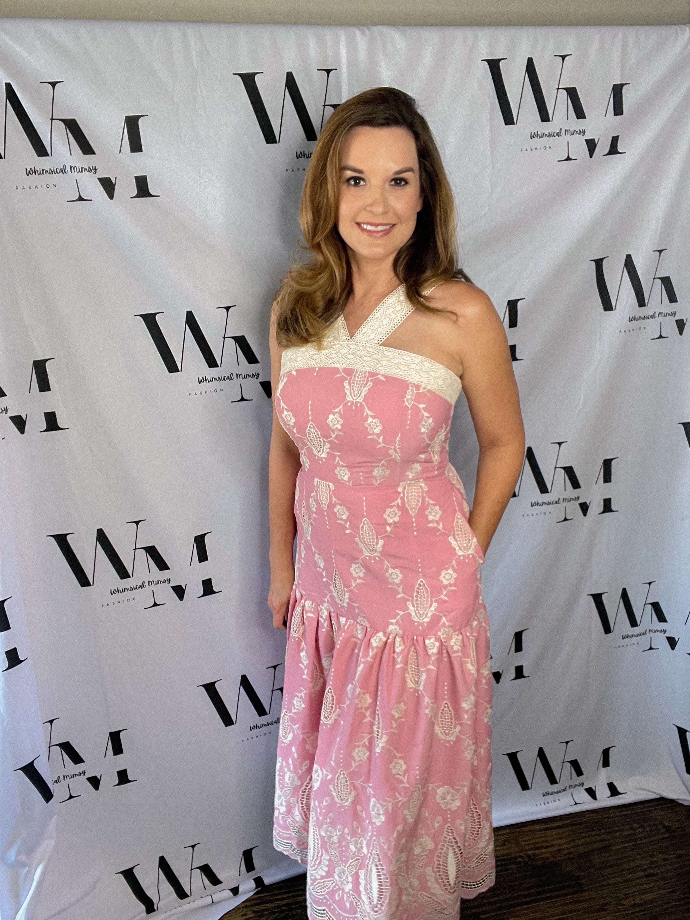 Embroidered Midi Dress – Whimsical Mimsy