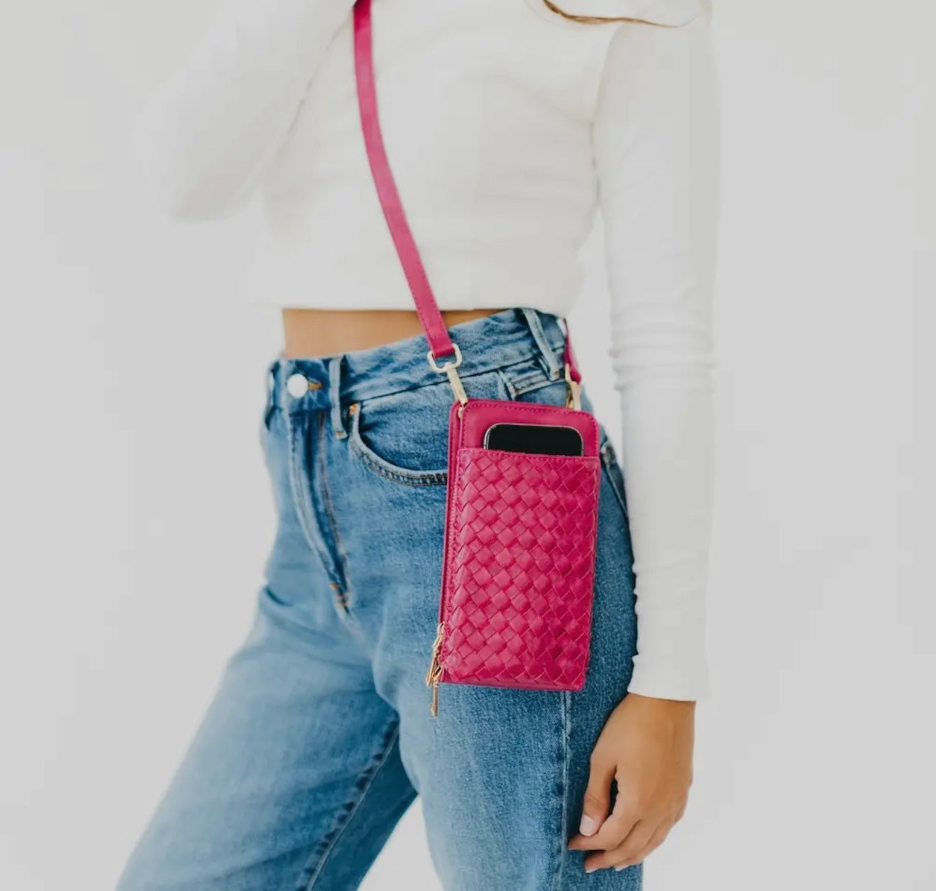 Woven Phone Bag – Whimsical Mimsy