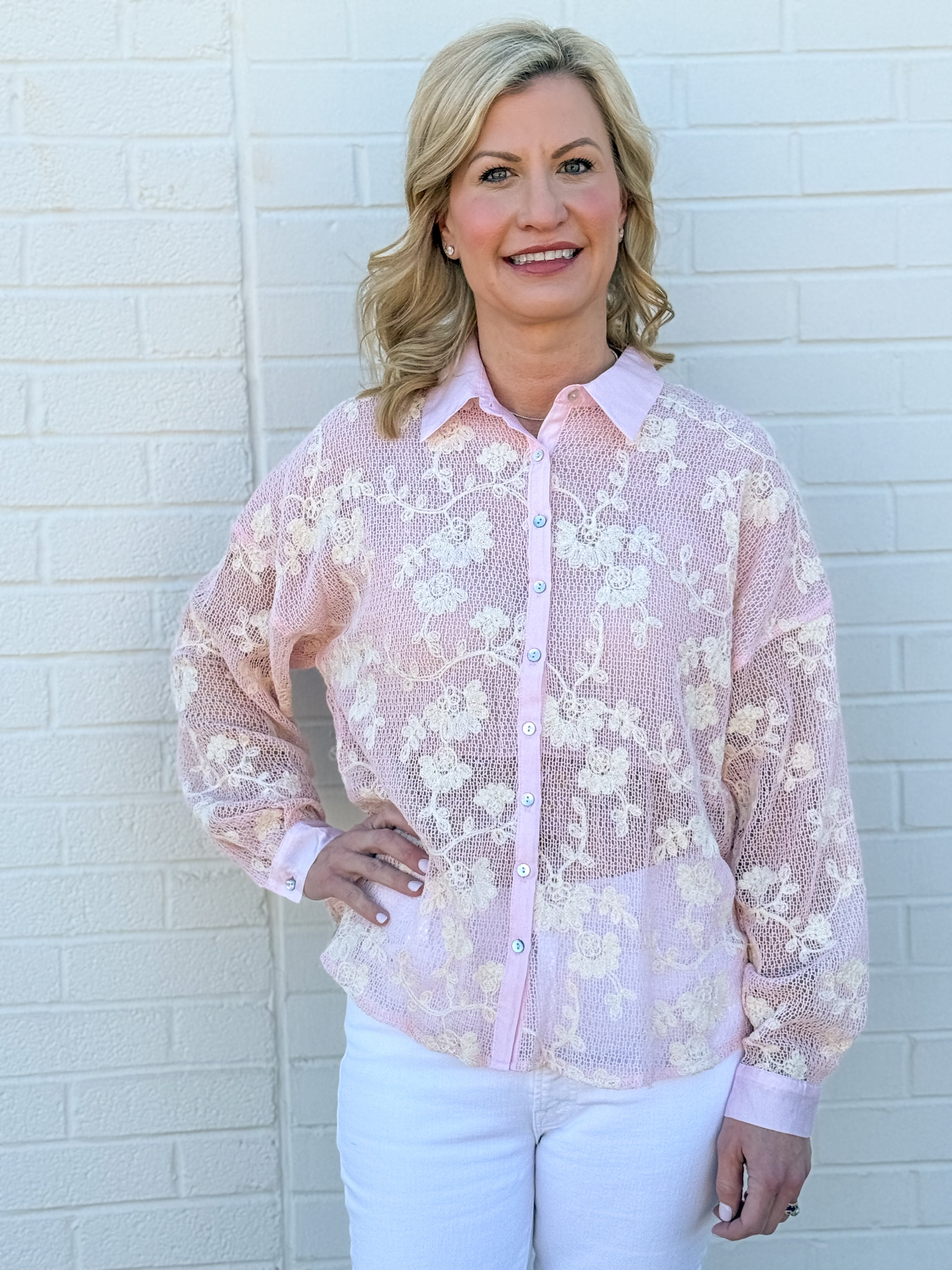 Gauze Floral Top – Whimsical Mimsy