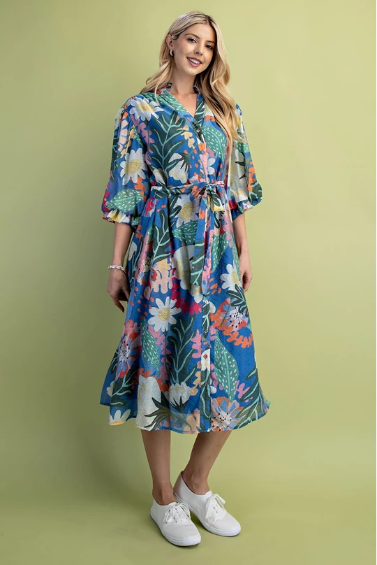 Botanical Breeze Midi – Whimsical Mimsy